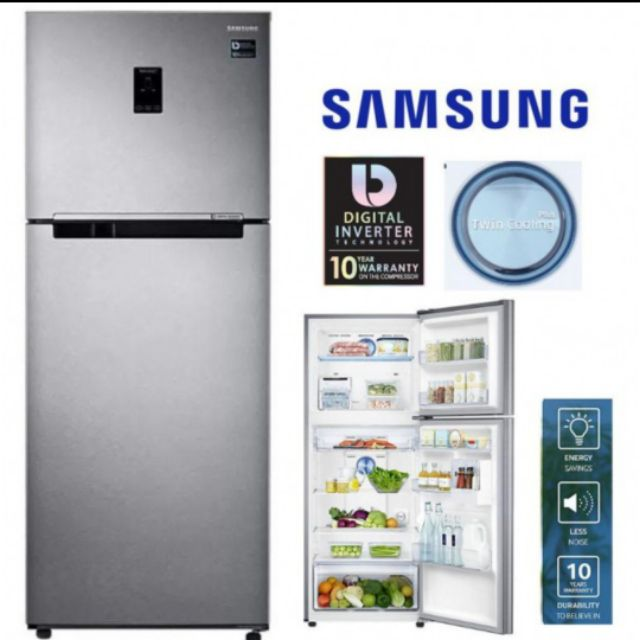 [AUTHENTIC]SAMSUNG (RT38K5562SL/ME) 500L INVERTER 2 DOOR FRIDGE - Twin ...
