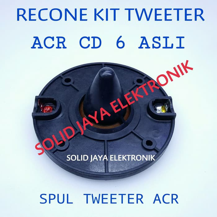 SPUL TWEETER ACR CD 6 ASLI RECONE KIT ACR SPULL TWITER ACR CD6 ORIGINAL ...