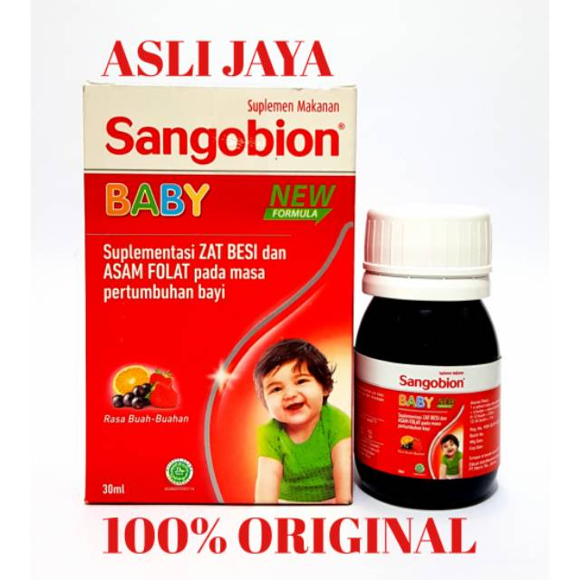 Sangobion Baby Drops 30 ml - Suplementasi Zat Besi dan Asam Folat Untuk ...