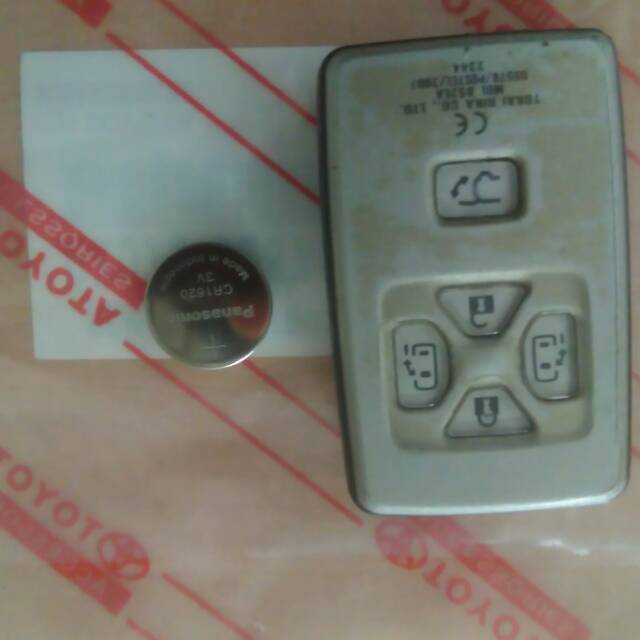 Battery batery baterai remote Alarm Alphard Vellfire | Lazada Indonesia