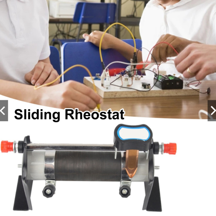 Laboratory 20 Ohms Slide Rheostat Electrical Experiment Equipment ...