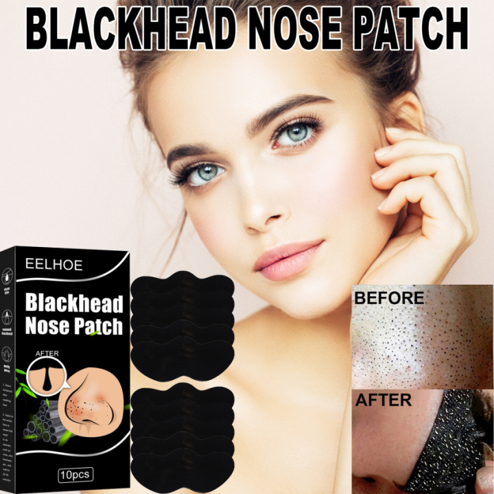 10pcs Unisex Nose Strips Deep Cleanse Pore Cleansing Blackheads Pack