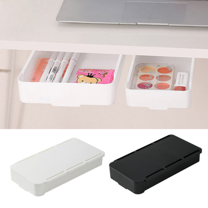 Under Desk Storage, Under Desk Drawer, Hidden Small Desk Drawer For ...