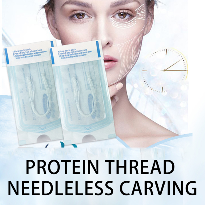 Face Filler Absorbable Collagen Protein Thread Face Lift Plump Silk ...