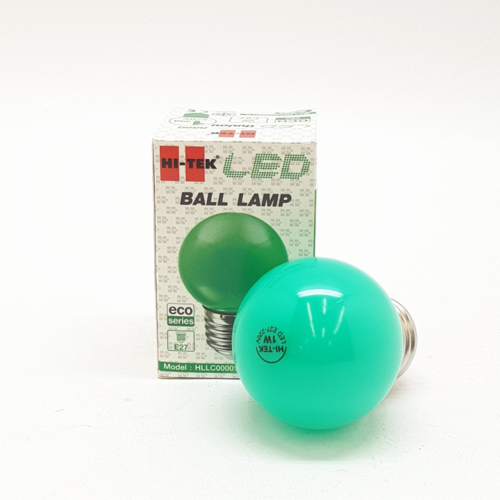ลดราคาแบบสุดๆๆ HI-TEK HI-TEK LED ECO SERIES 1W. E27 WHITE HLLC00001G สี ...