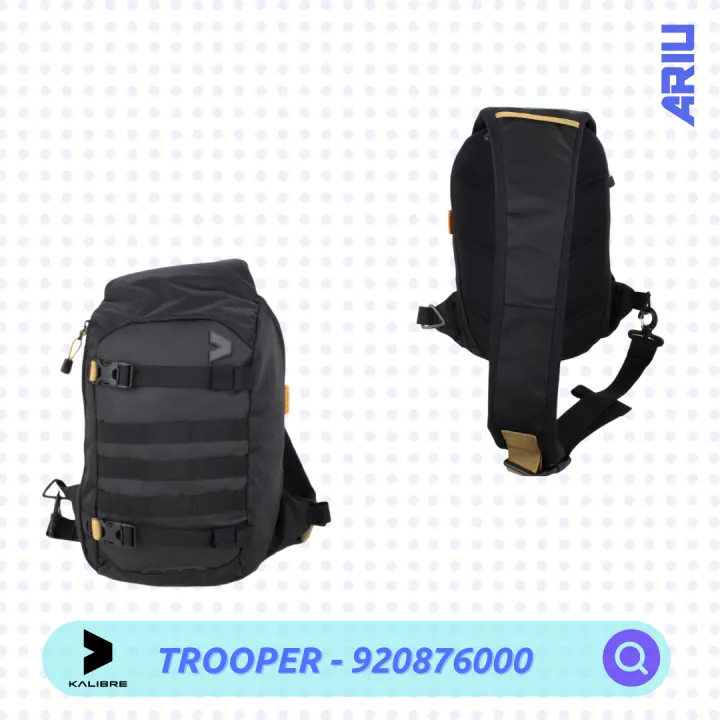 TAS KALIBRE TROOPER SLING BAG - BLACK | Lazada Indonesia