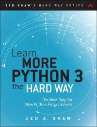 ส่งฟรี Learn More Python 3 the Hard Way : The Next Step for New Python ...
