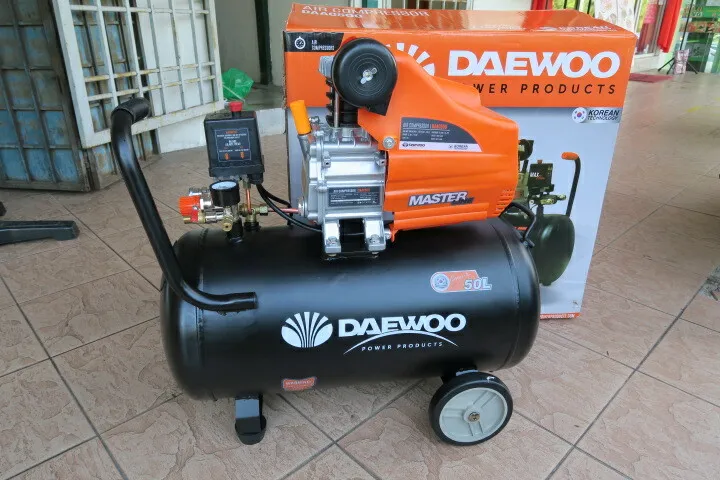 Daewoo 3.0Hp 50Litre 115psi Direct Air Compressor | Lazada