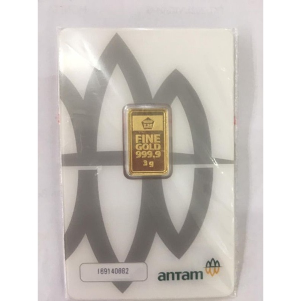 Logam mulia antam press 3gr | Lazada Indonesia
