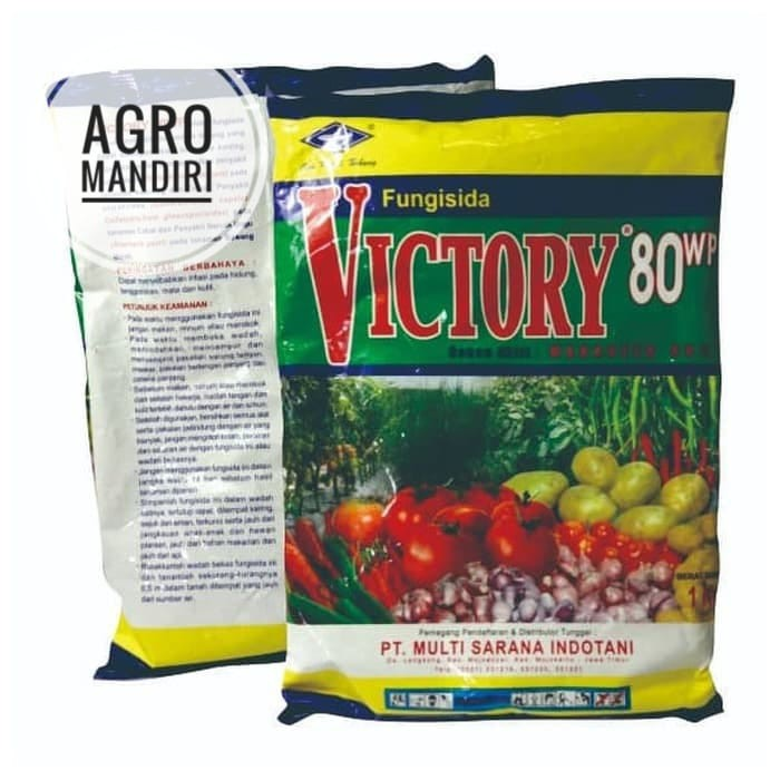 Fungisida Victory 80 WP 1 Kg Pembasmi Jamur Tanaman Setara Dithane ...