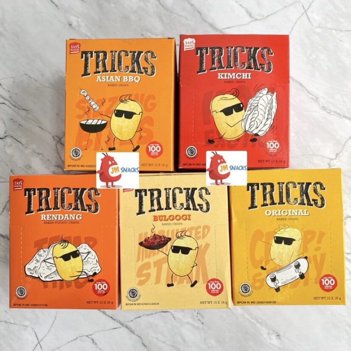 [TERMURAH] Tricks Snack Baked Chips Potato Kentang Rendah Kalori - Rasa ...