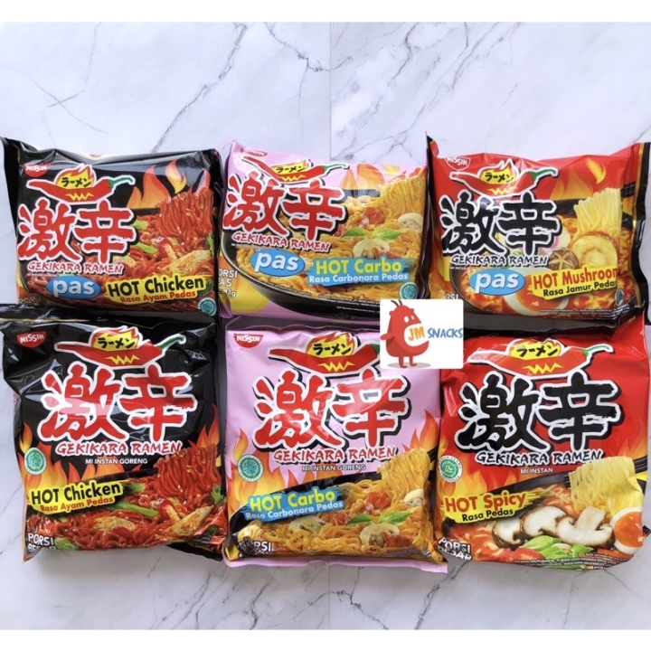 [TERMURAH] Gekikara Ramen Ala Jepang Porsi PAS dan JUMBO - Mie Instant ...