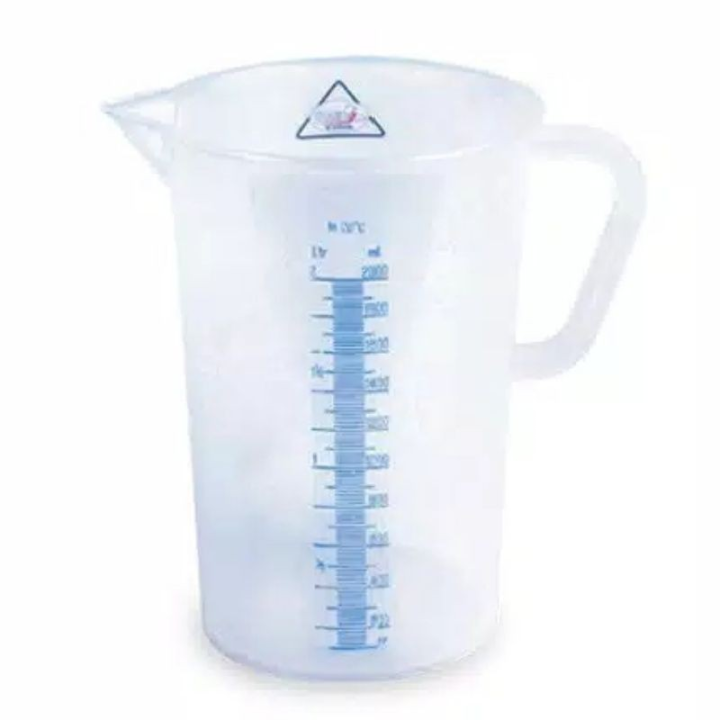GELAS TAKAR UKUR 2 LITER GREEN LEAF SCRALETT 1832 TAKARAN PLASTIK 2 L ...
