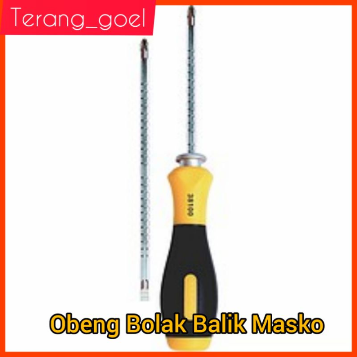OBENG BOLAK BALIK MASKO / MASKO OBENG 38100 BOLAK BALIK 6X100-175 ...