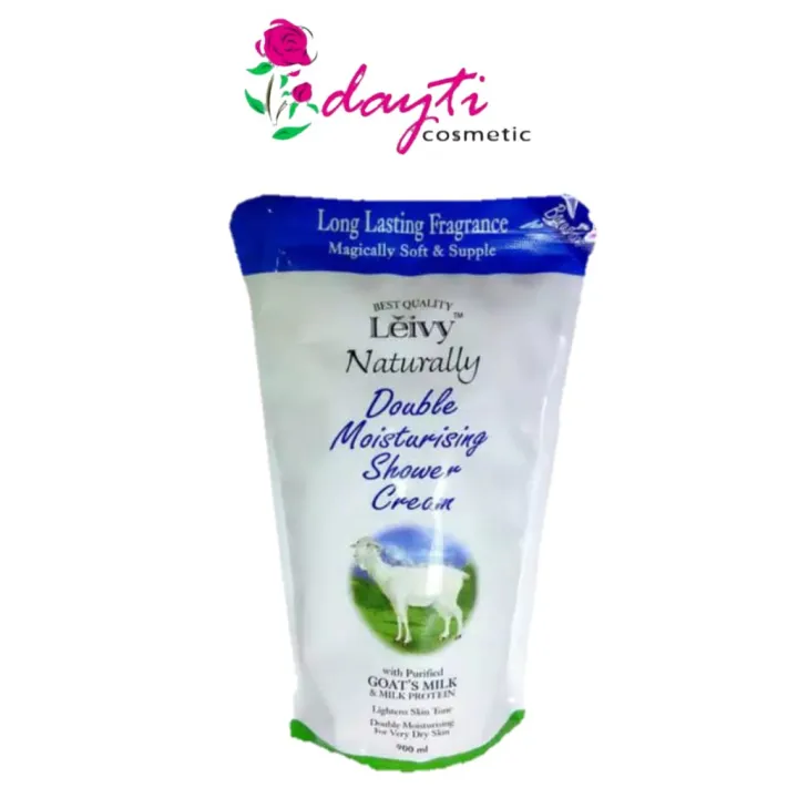 Leivy Shower Cream Goat's Milk Refill 900ml | Lazada Indonesia