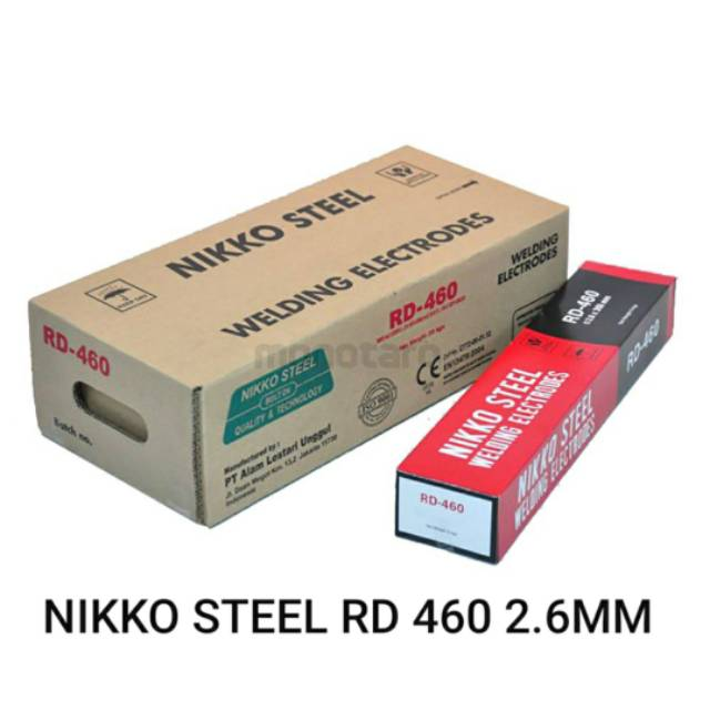 Kawat Las Nikko Steel RD 460 2,6mm (5kg) | Lazada Indonesia