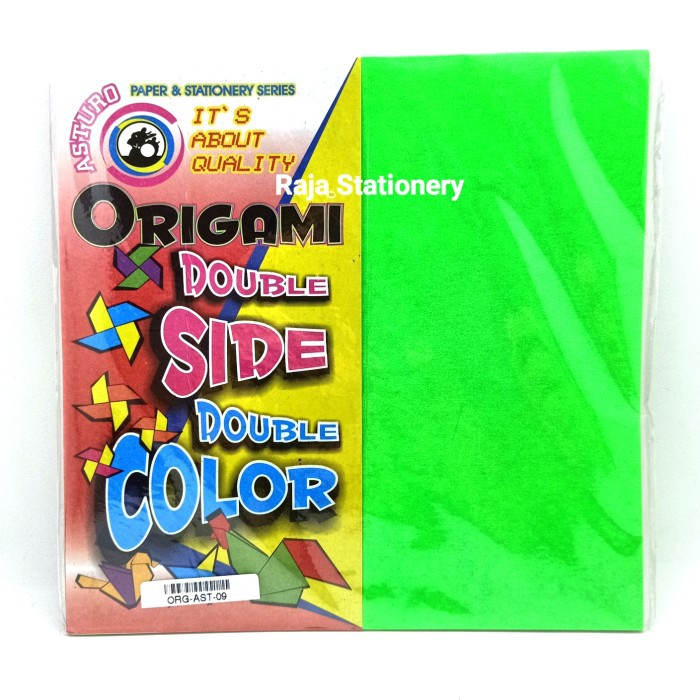 ASTURO ORIGAMI PAPER DOUBLE SIDED 16X16 25PCS / KERTAS ORIGAMI 2 SISI ...