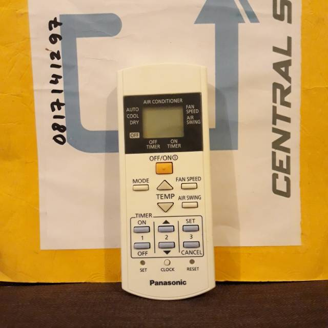 Remote AC Panasonic A75C3623 ORIGINAL | Lazada Indonesia