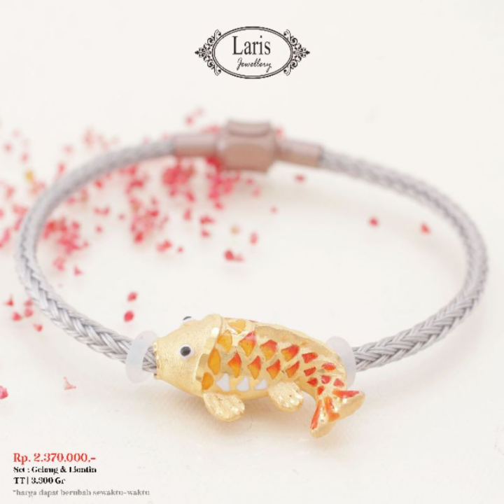 Gelang tali model ikan 2 Laris Jewellery | Lazada Indonesia