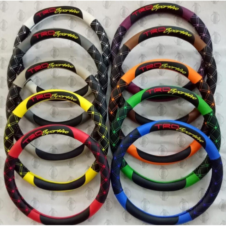 Cover Sarung Setir Mobil All Merk DAIHATSU Stir MBTech Bordir TRD ...