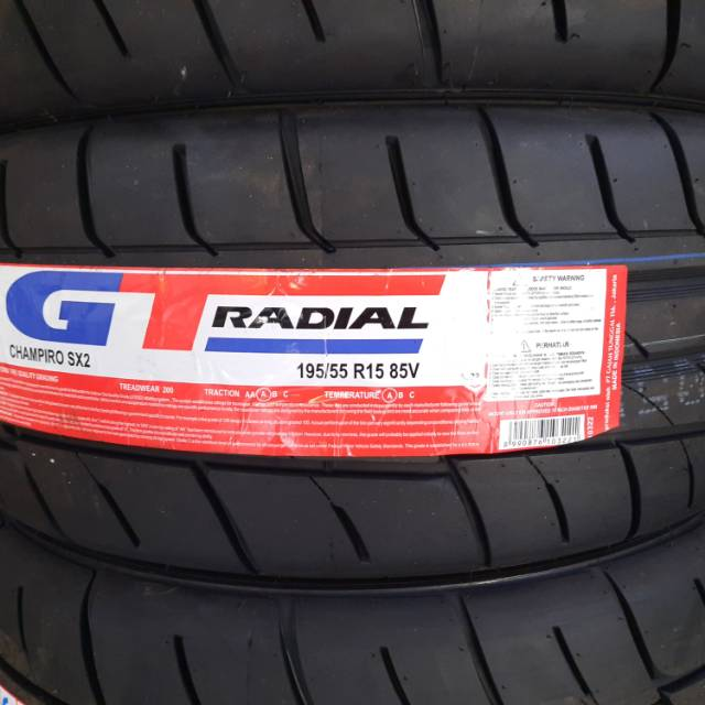 Ban GT Champiro SX2 195/55/R15 Semi Slick | Lazada Indonesia