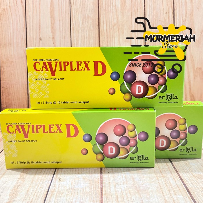 CAVIPLEX D3 1000 IU box 30 tablet- Caviplex D | Lazada Indonesia