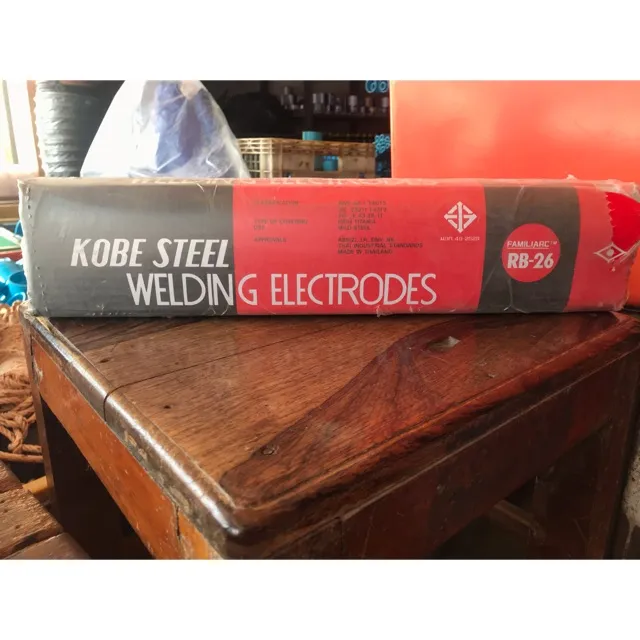 ลวดเชื่อม KOBE STEEL 3.2 มม. โกเบ แดง 5กก | Lazada.co.th