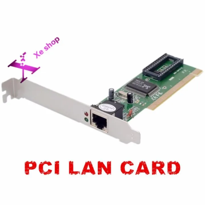 ลดราคา 10/100Mbps Fast Ethernet Network PCI LAN NIC Card Realtek For ...