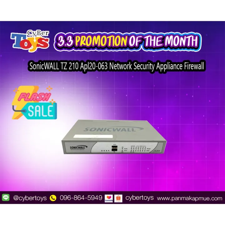 Best saller SonicWALL TZ 210 Apl20-063 Network Security Appliance ...