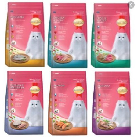 Smart Heart Cat Food 10KG ORIGINAL PACK (6FLAVOURS) | Lazada