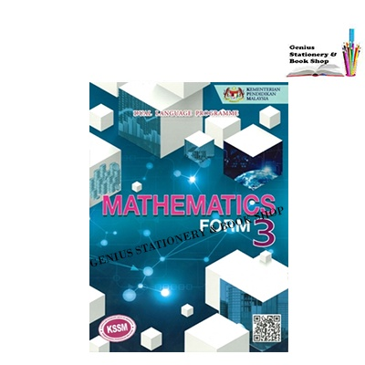 Buku Teks : Mathematics Form 3 (EDITION DLP) | Lazada