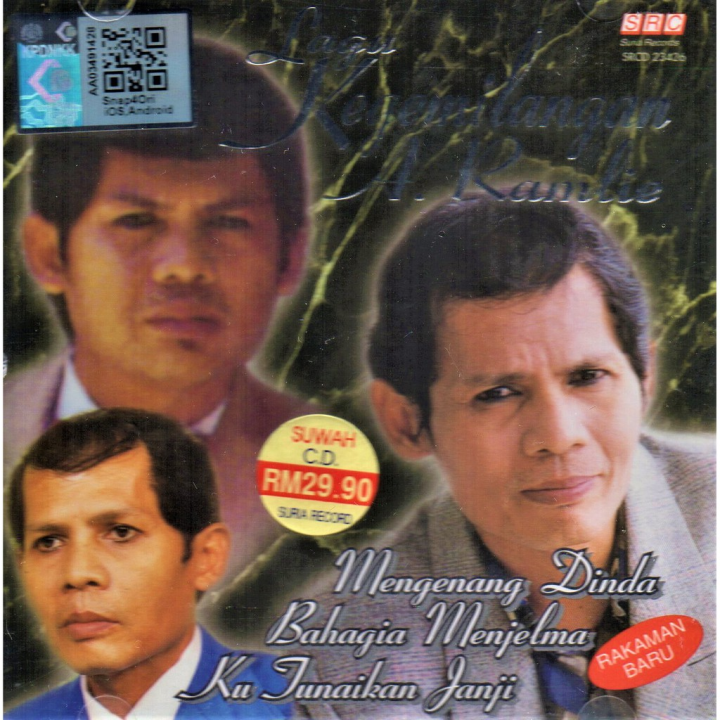 A.Ramlie - Lagu Kegemilangan A.Ramlie ( CD ) | Lazada