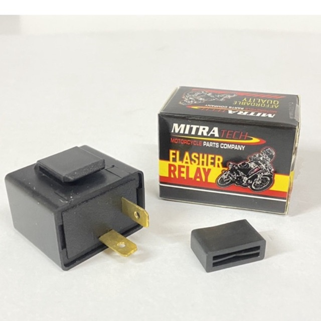 SIGNAL RELAY MITRA TECH (DL5004) (ADJUSTABLE) FLASHER RELAY 2PIN ...