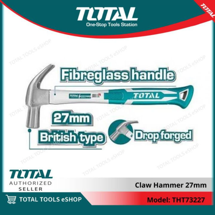 Total Claw Hammer (27mm) THT73227 | Lazada