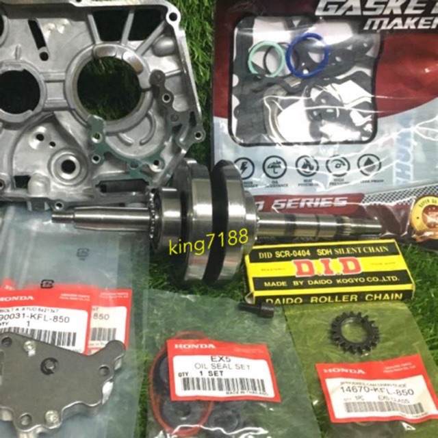 [Combo 10 in 1]Crankcase + Crankshaft Honda👉EX5 Cl 1 | Lazada