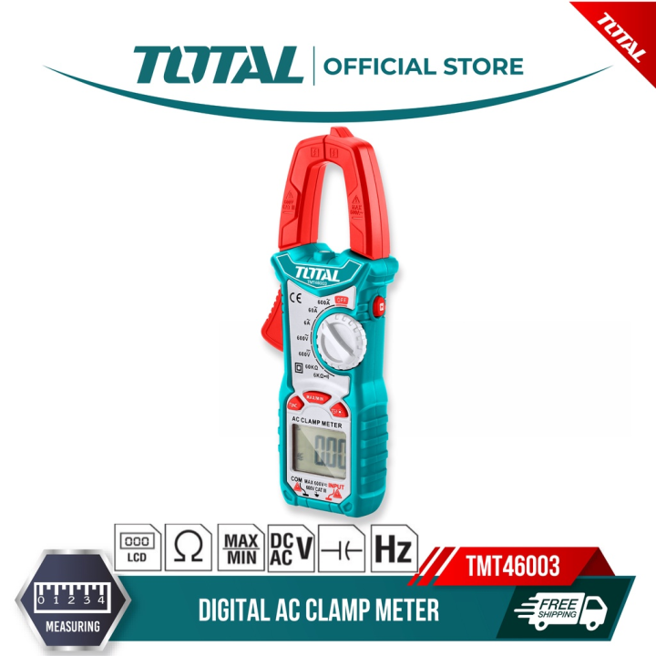 Total Digital AC Clamp Meter TMT46003 | Lazada
