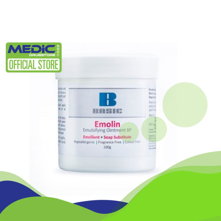 [Bundle of 3] ICM Pharma Basic Emolin (Emulsifying Ointment BP) 100g ...