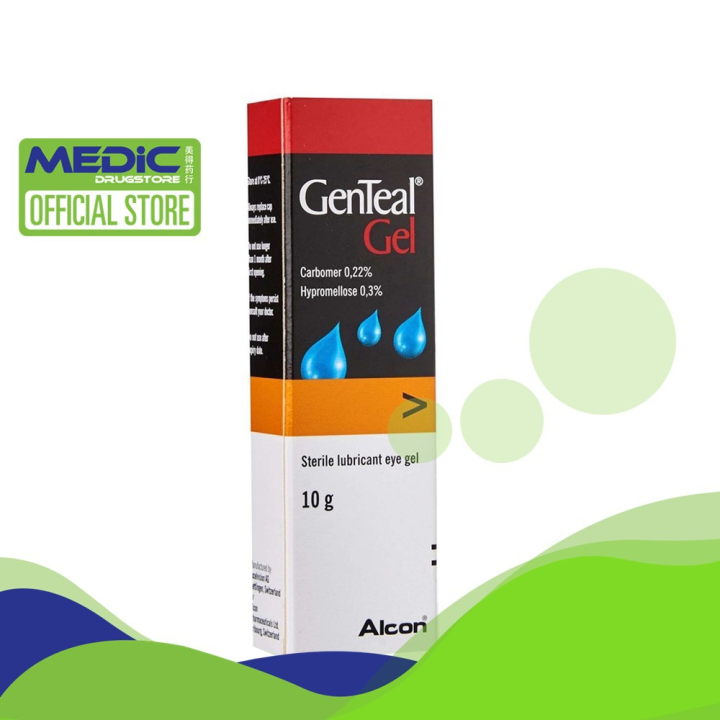 [Bundle of 3] Alcon GenTeal Gel 10g - By Medic Drugstore | Lazada Singapore