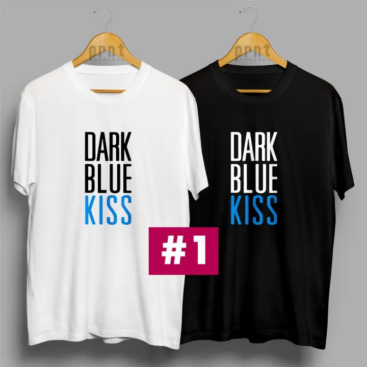 PRNT - Dark Blue Kiss PeteKao Thai BL Drama Shirt | Lazada PH