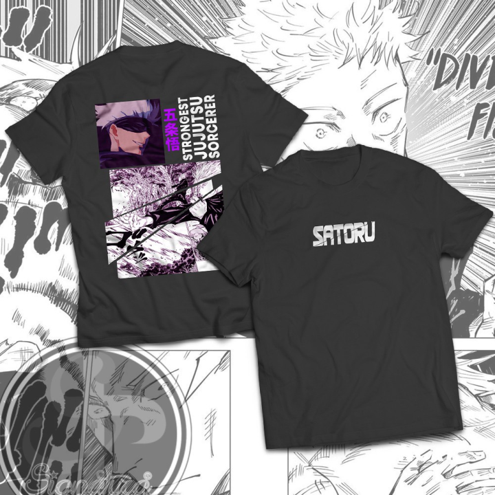 Signatura Tees Jujutsu Kaisen Series | Satoru Gojo Shirt Design in ...