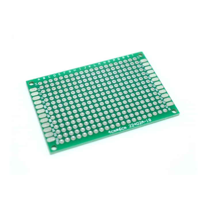 ELC[DEV-9238] PCB DOT MATRIX THRU HOLE SINGLE LAYER 4X6CM | Lazada ...