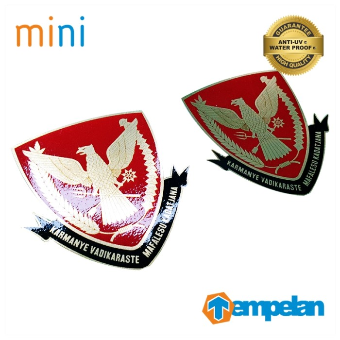 STIKER MINI PREMIUM PASKHAS TNI AU | Lazada Indonesia