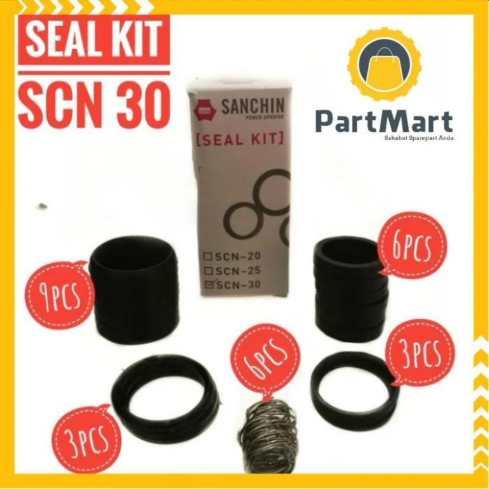 Seal Kit Power Sprayer SANCHIN ORI SC 30 / SCN 30 / seal komplit ...