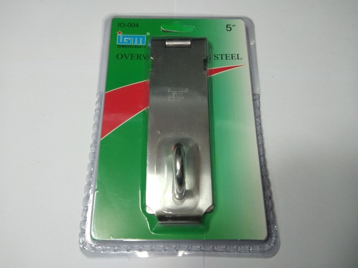 Rm - Overval Overpal Gudang Grendel Kaitan Gembok Peti atau Pintu 5 IGM ...