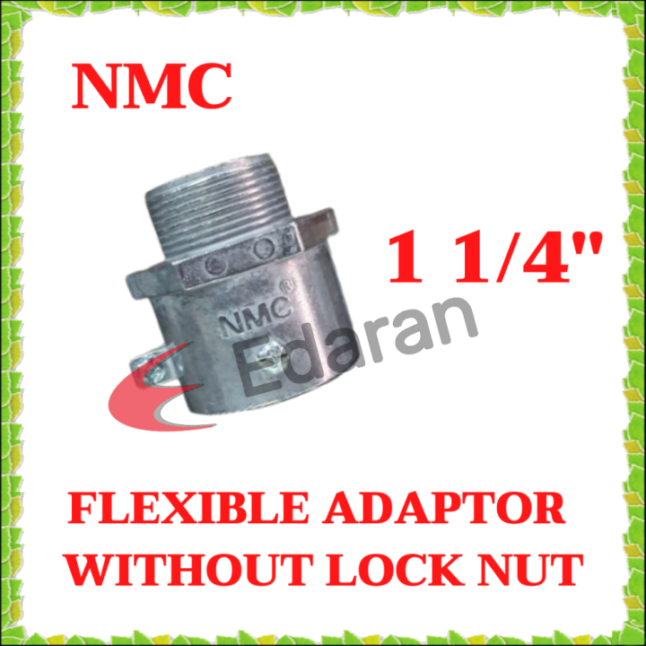 NMC GI FLEXIBLE ADAPTOR (BS31) W/O LOCK NUT - 1 1/4" , 1 1/2" AND 2 ...