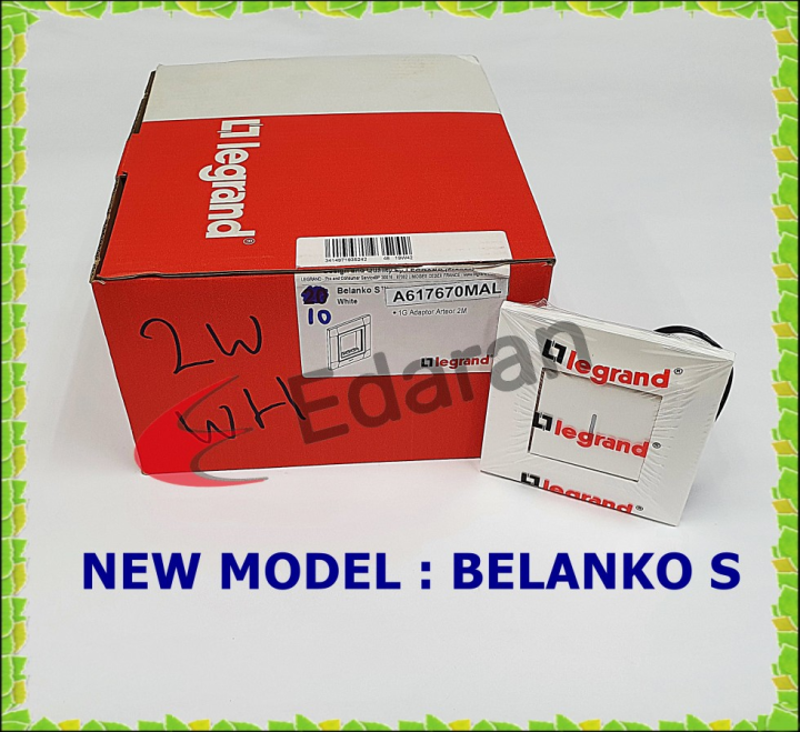 [NEW MODEL] LEGRAND BELANKO S 617671 20Amp 1 GANG 1 WAY OR 617670MAL 1 ...