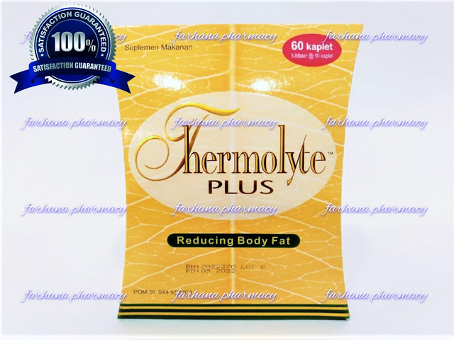 Jual Promo Thermolyte Plus Strip 10 Kaplet / Untuk Menurunkan Berat ...