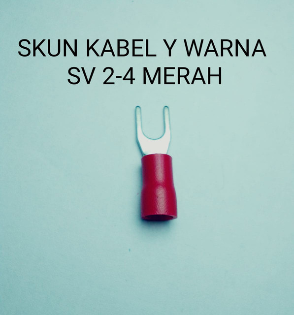 [DEV-9147] SKUN KABEL Y WARNA SV 2-4 MERAH | Lazada Indonesia