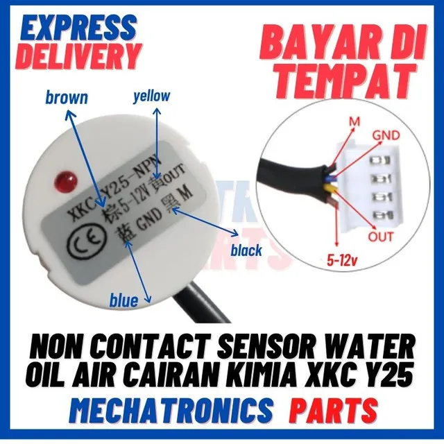 ELC[DEV-9402] NON CONTACT LIQUID LEVEL SENSOR WATER OIL AIR CAIRAN ...