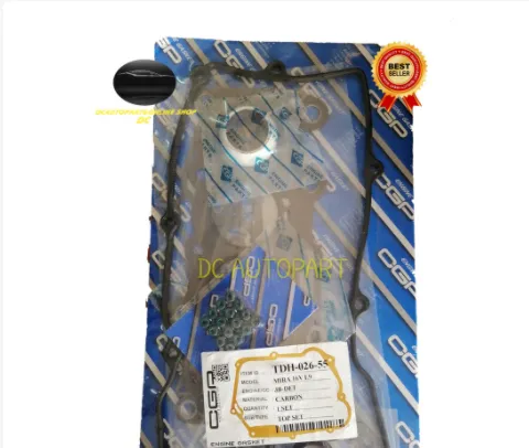 DAIHATSU MIRA KANCIL L5 L500 L9 16V JB-DET ENGINE TOP OVERHAUL GASKET ...